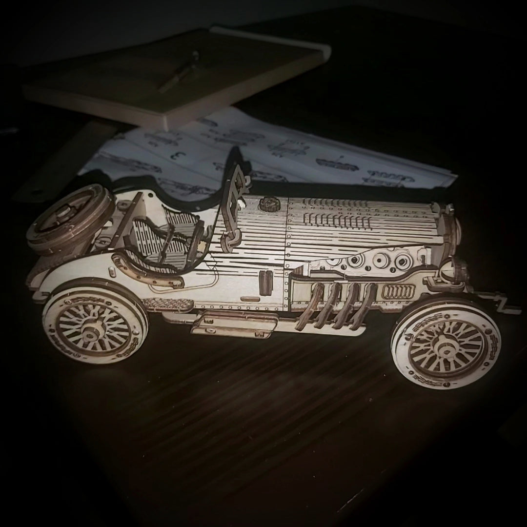 3D DIY Mosaic Puzzle Kit - Grand Prix Car Model – Cynefin